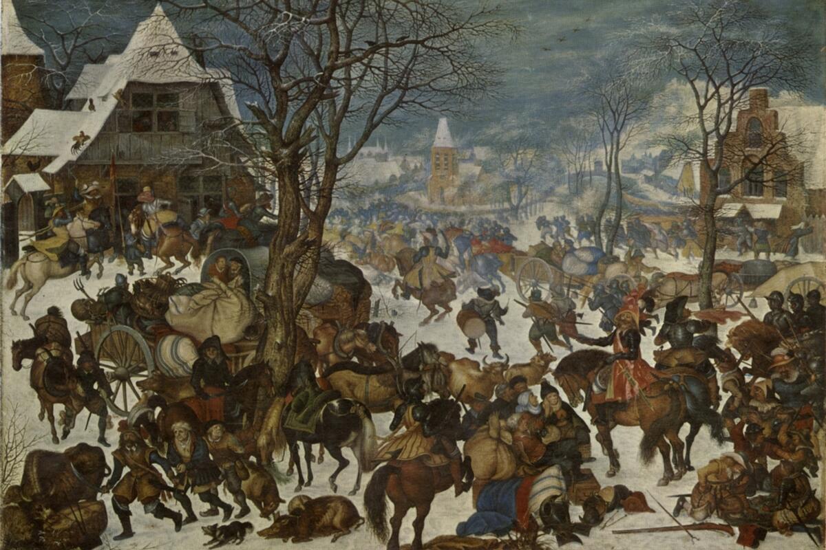 Roelandt Savery - Plundering van het dorp | OKV