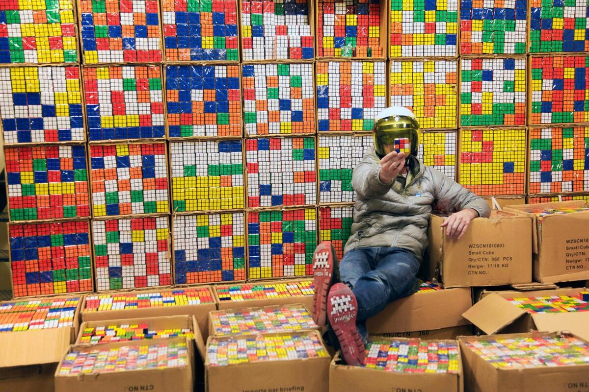 Invader Rubikcubist | OKV Invader Rubikcubist | OKV